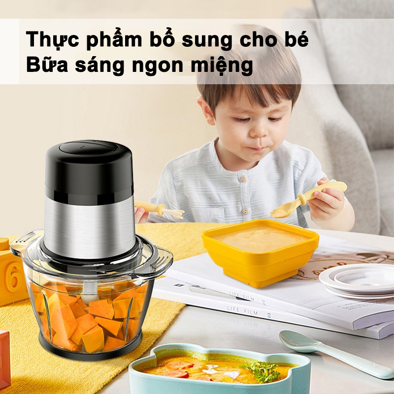 OOKAS Máy Xay Thịt đa Năng Côí Xay Thịt Thuỷ Tinh 3L 4L | Shopee Việt Nam