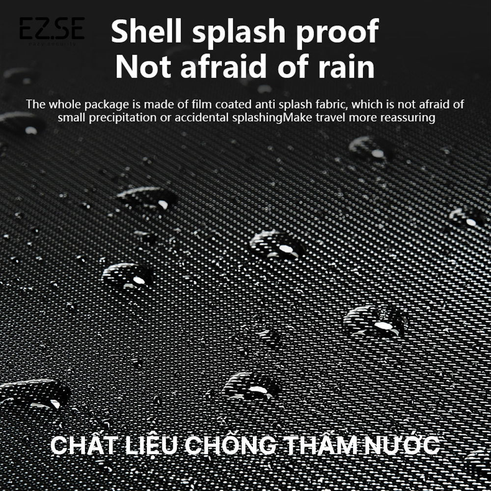 Balo laptop chống sốc chống nước cao cấp EAZY BLA05 có khóa số chống ...