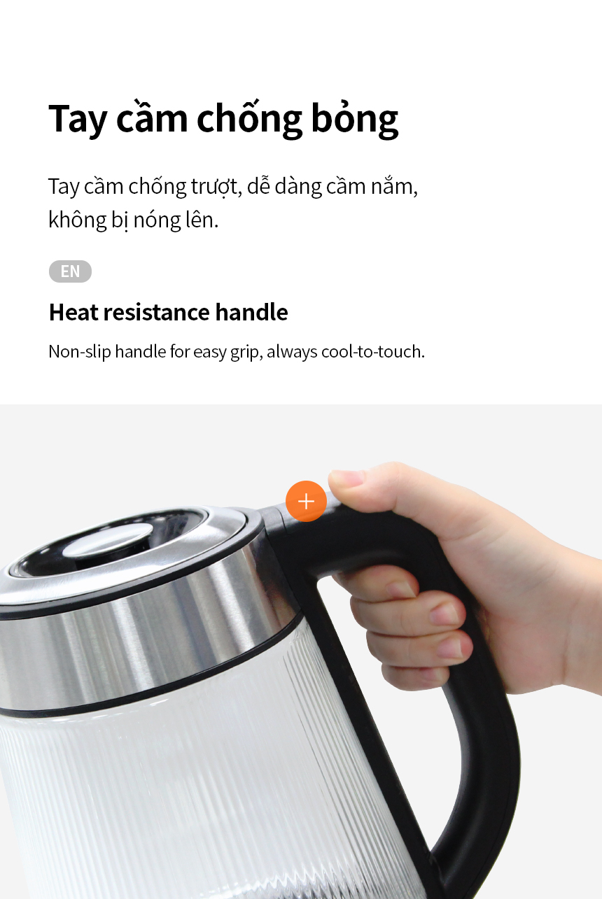 Ấm Thủy Tinh Siêu Tốc LocknLock 1.8L Đèn Màu Theo Mức Nhiệt Lock&Lock ...