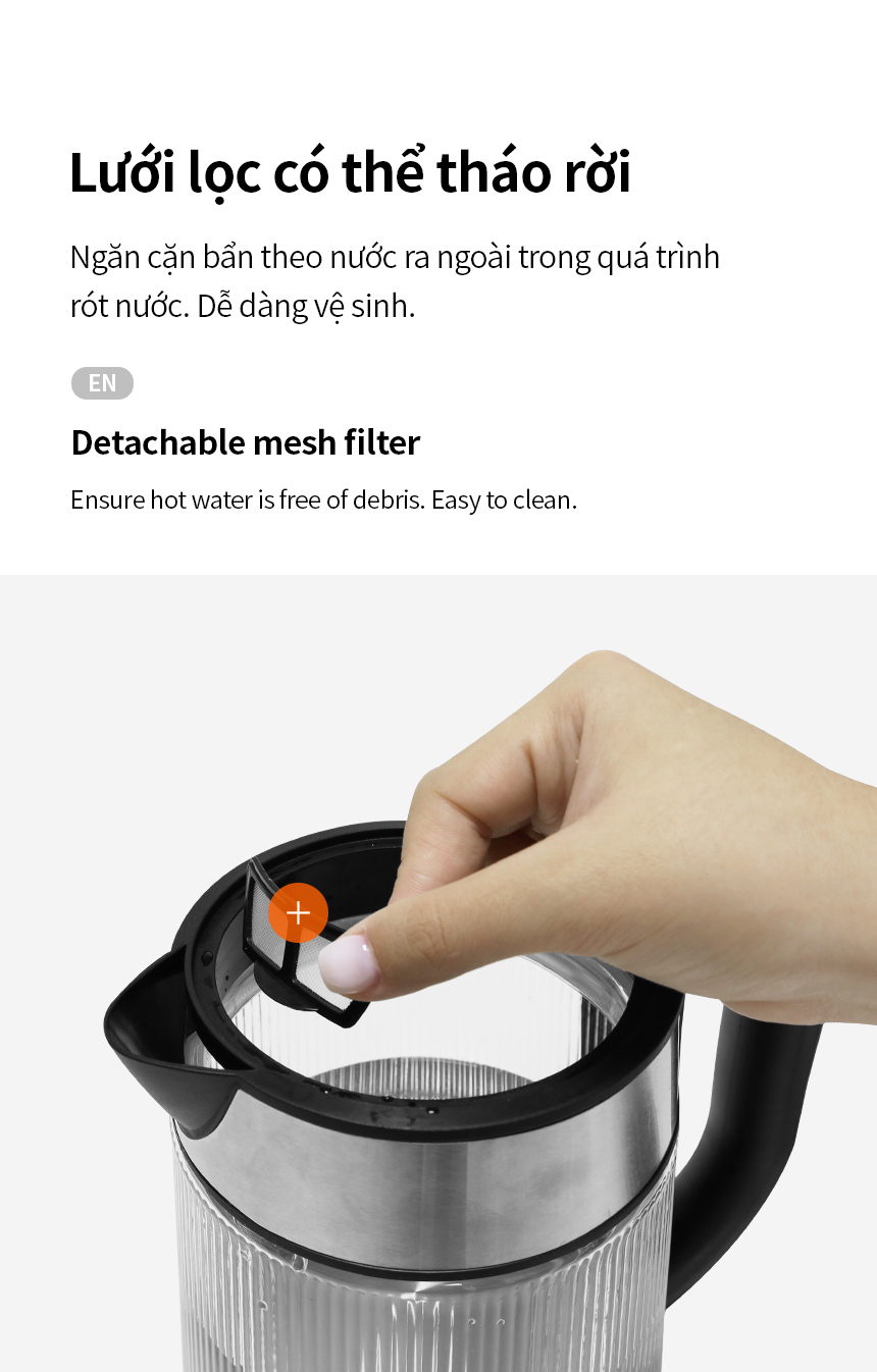 Ấm Thủy Tinh Siêu Tốc LocknLock 1.8L Đèn Màu Theo Mức Nhiệt Lock&Lock ...