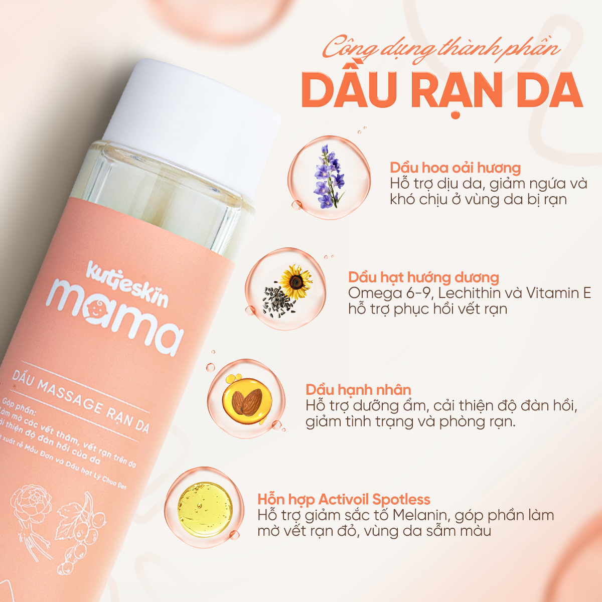 [MỜ RẠN] Dầu Rạn Da Oil Giúp Mờ Rạn Đỏ Và Rạn Trắng, Ngăn Ngừa Rạn Mới ...