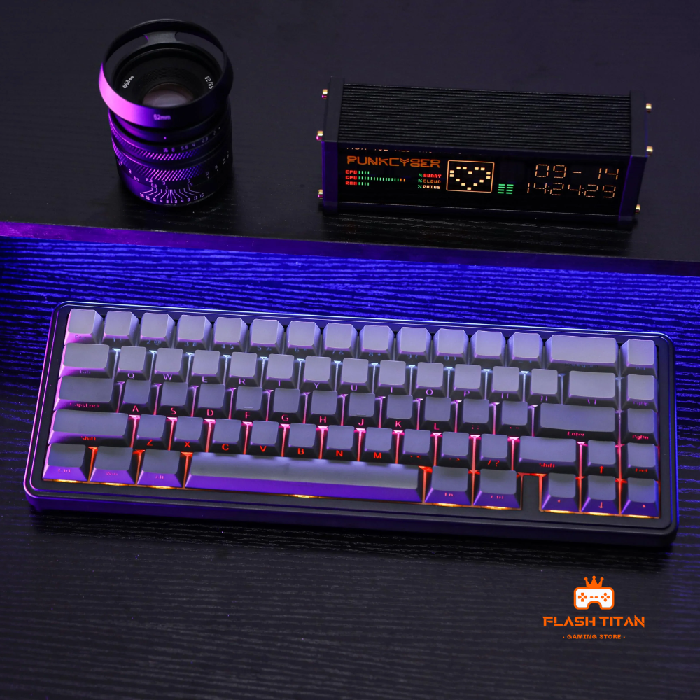 Bàn phím cơ không dây Aula F65 - Hỗ trợ hotswap - 3 mode kết nối - LED RGB mạch xuôi | Shopee ...