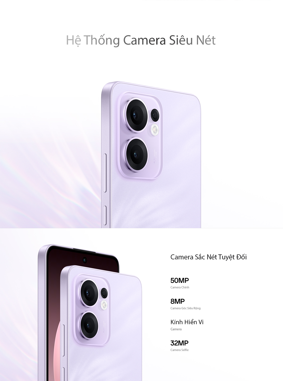 Điện thoại OPPO Reno 13F 5G (12GB/256GB) | Camera AI |- Hàng chính hãng ...