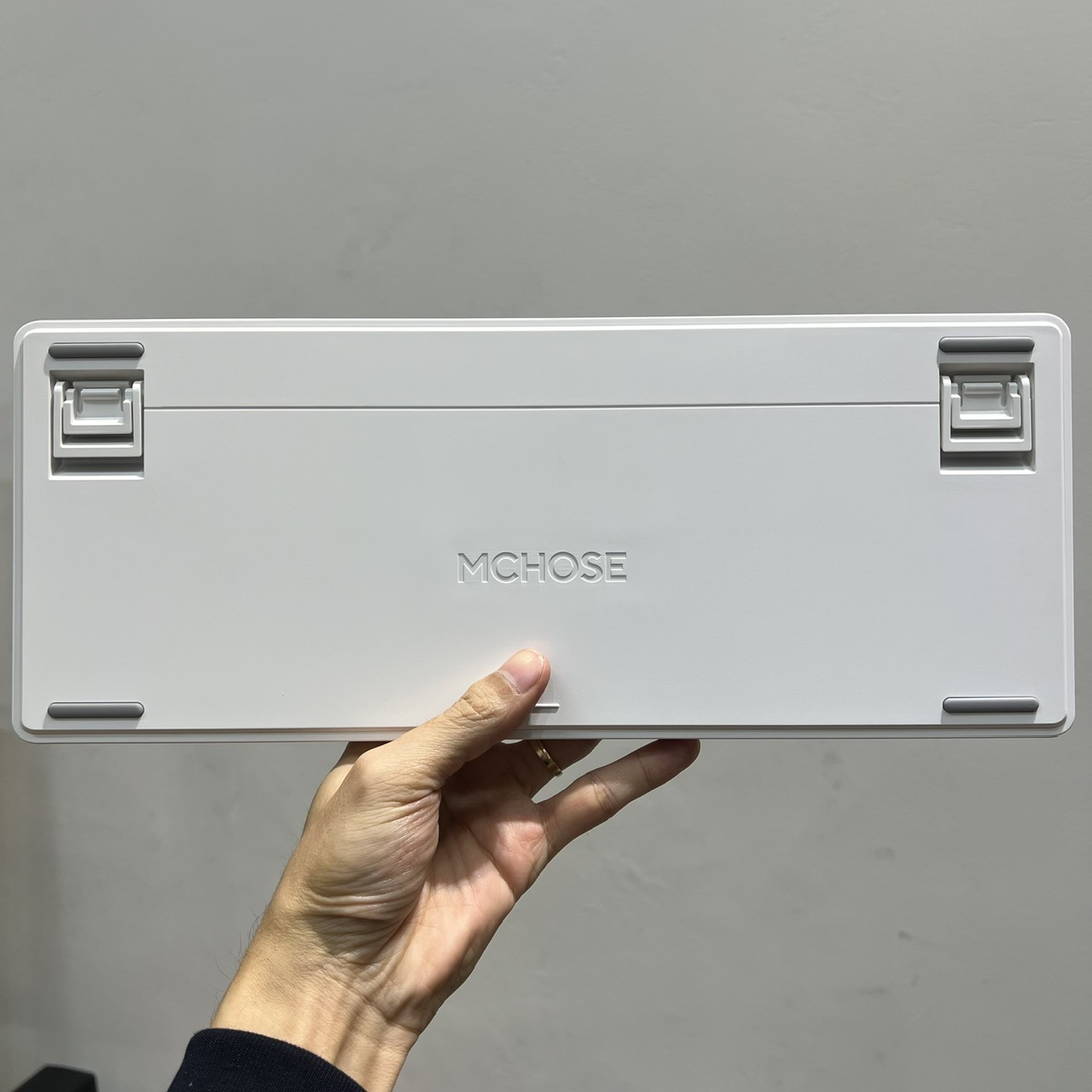 Bàn phím cơ Mchose G87 - TKL núm xoay cực đẹp | 3 mode, RGB, hotswap | Gasket mount | Âm creamy ...