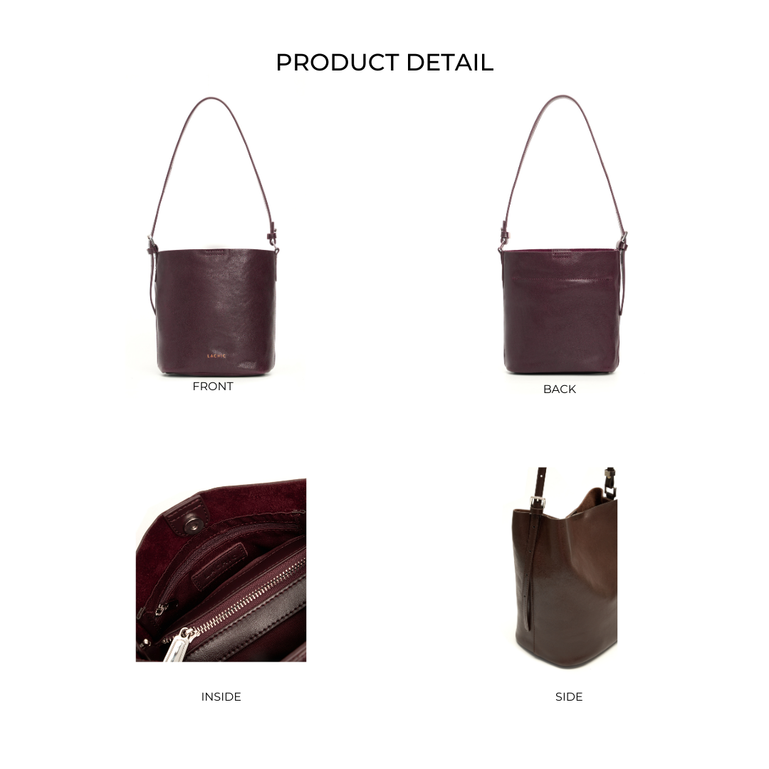 LACHIC Túi Susan Bag Màu Nâu Size S | Shopee Việt Nam