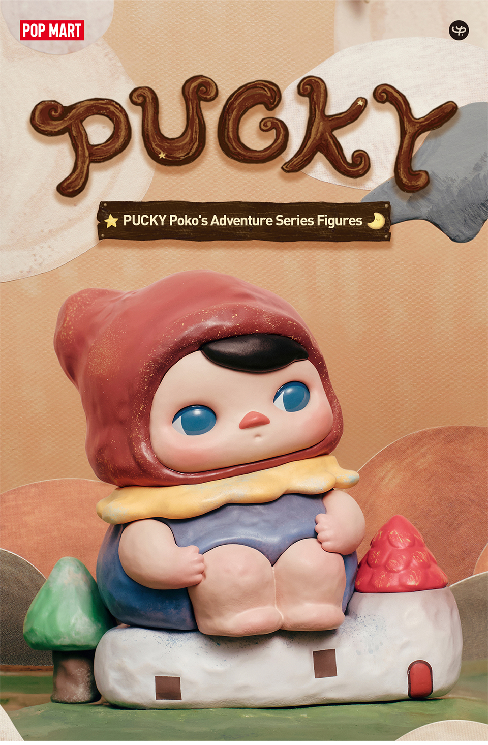 POP MART PUCKY Poko's Adventure Series Figures Blind Box Action Toys ...