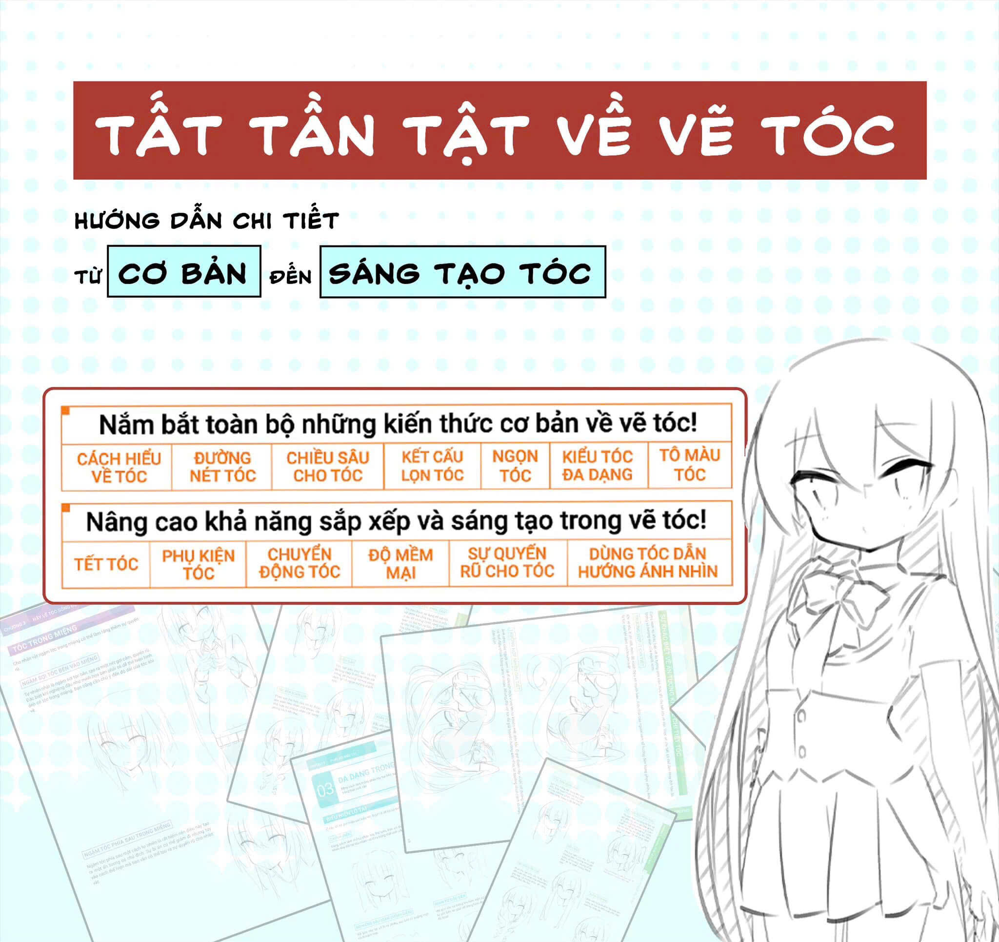 Sách Vẽ Tóc - Paryi Hướng Dẫn Bạn Cách Vẽ Tóc | Shopee Việt Nam