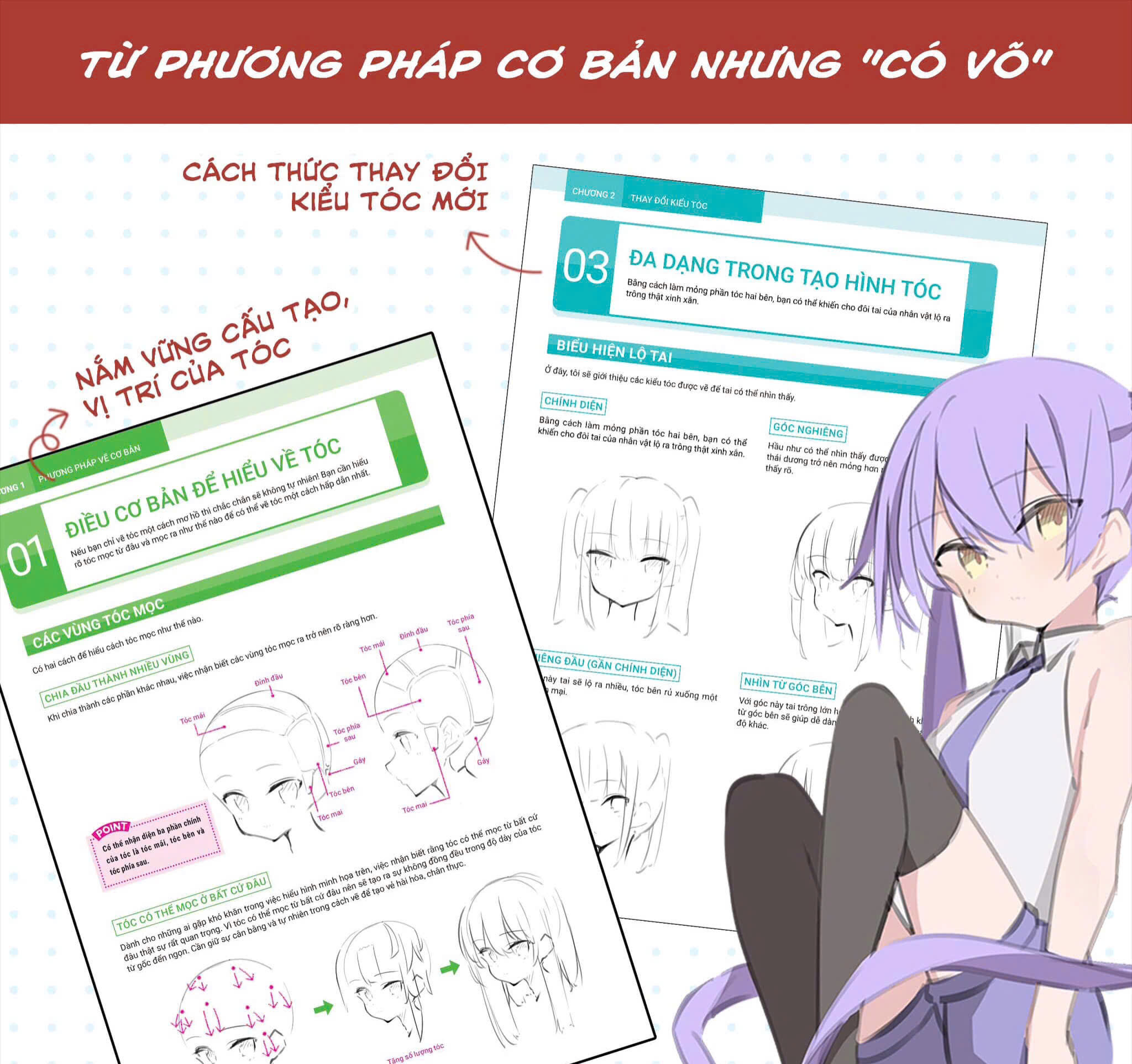 Sách Vẽ Tóc - Paryi Hướng Dẫn Bạn Cách Vẽ Tóc | Shopee Việt Nam