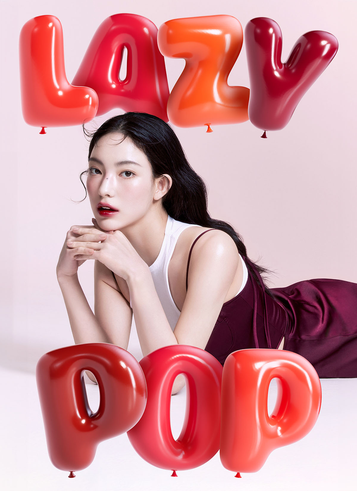 Son tint 3CE lên môi chuẩn sắc lâu trôi 3CE Lazy Pop Lip Stain | Shopee ...