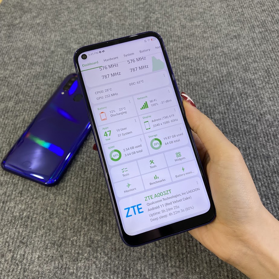 Điện thoại ZTE Libero 5G (A003ZT) bản Lock Sim - Snapdragon 690 5G ram 4G+64G | Shopee Việt Nam