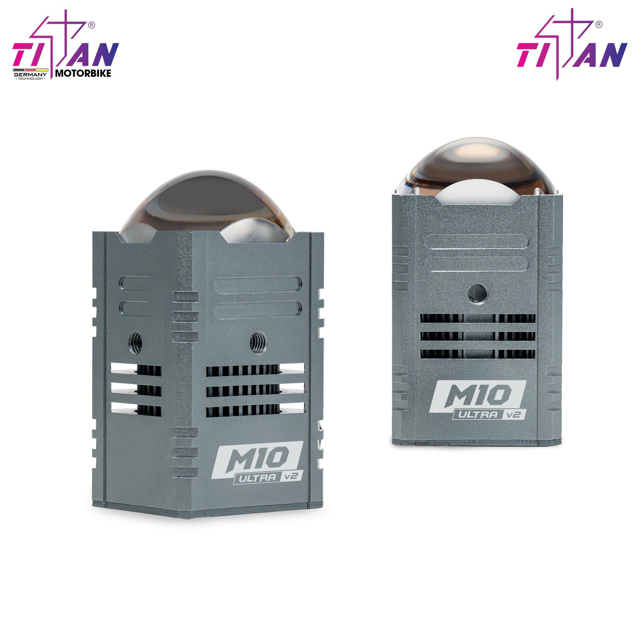 M10 Ultra V2, Đèn Trợ Sáng Bi Cầu Titan M10 Ultra Ver 2 28W Chống Nước ...