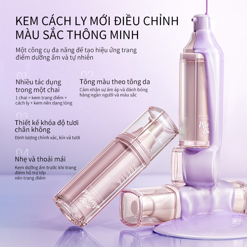 Kem Lót ZEESEA Soft Magic Color Control Cream 30g – Làn Da Hoàn Hảo, Rạng Rỡ Tự Nhiên | Shopee ...