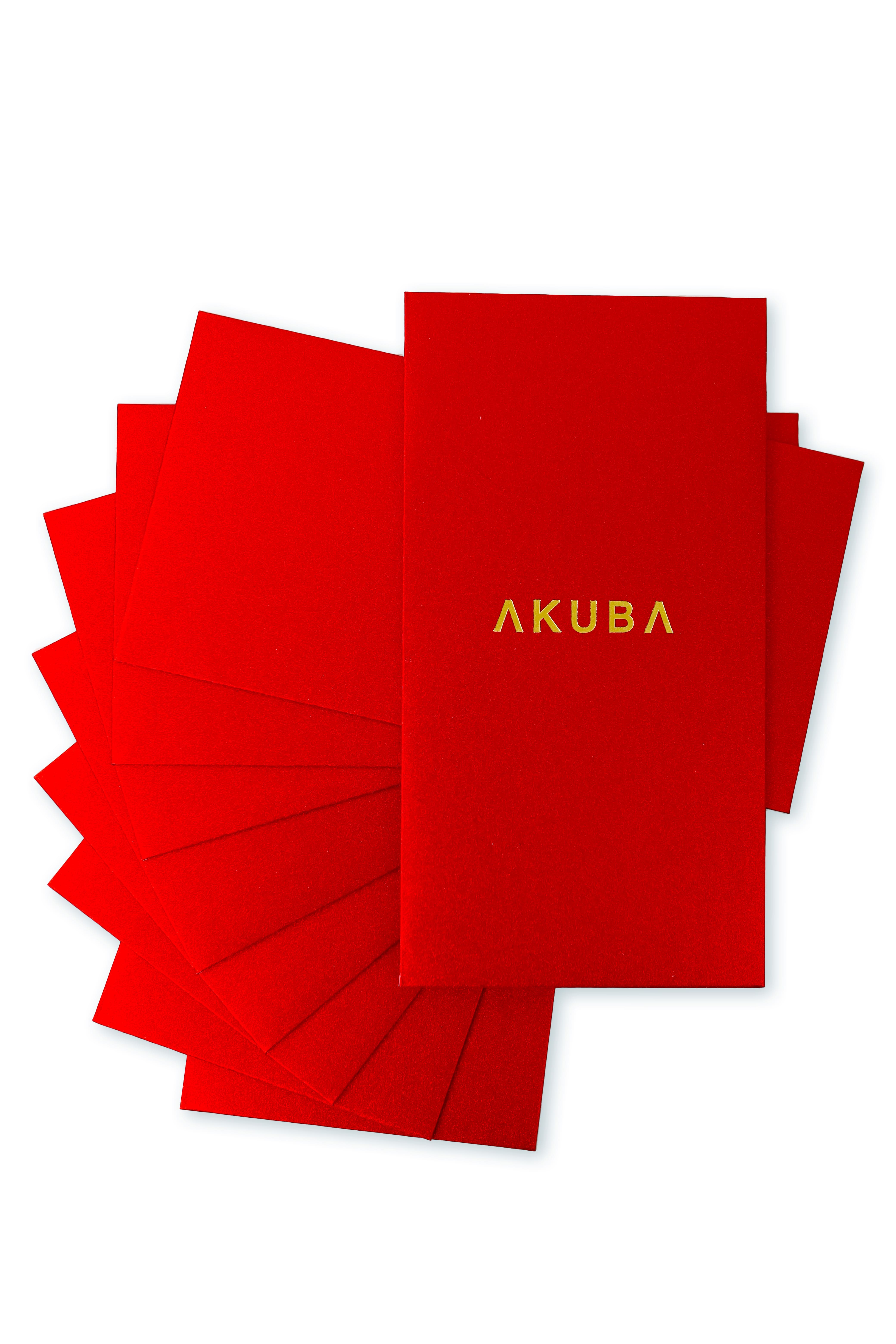 Combo 10 Bao Lì Xì AKUBA 2025 Thiết Kế Đẹp Mắt, Phong Cách Hiện Đại ...