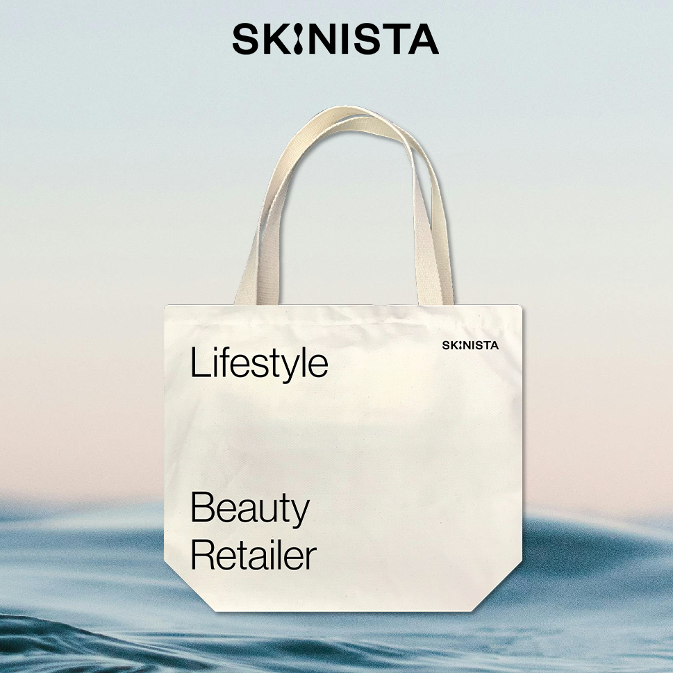 Túi Tote Canvas SKINSTA có khóa kéo, chặn đáy tiện dụng (30x35x10cm) | Shopee Việt Nam