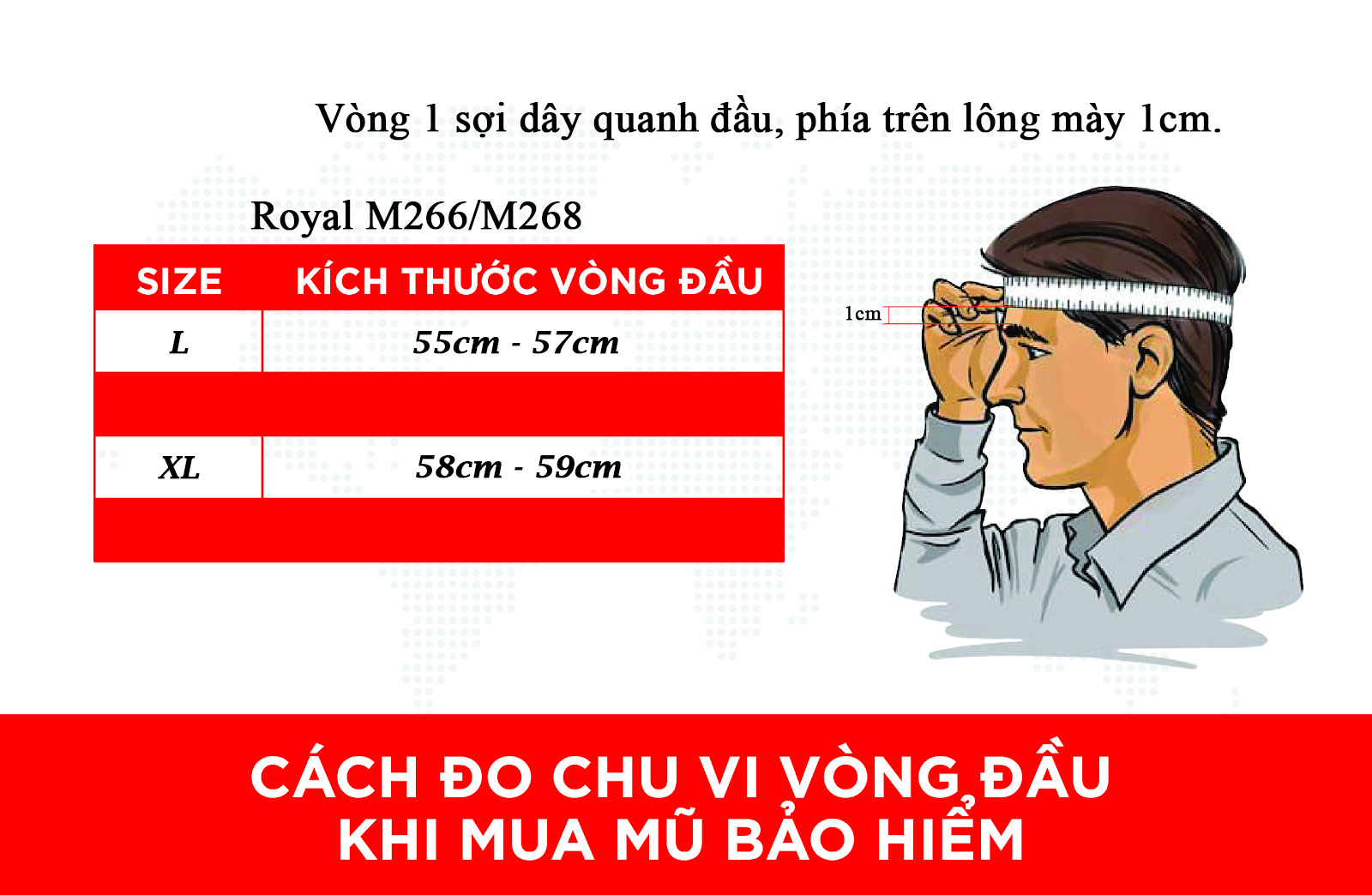 Mũ Bảo Hiểm Royal M268 3/4 2 Kính Màu Xám Bóng Cao Cấp, Nhựa ABS Nguyên ...