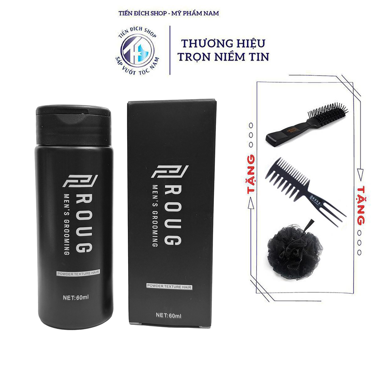 Bột tạo phồng tóc Roug Power Textured Hair 60ml cao cấp Singapore chính ...
