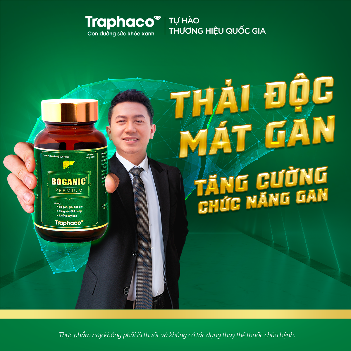 TPBVSK Boganic Premium Traphaco Bổ Gan Giúp Hỗ Trợ Giải Độc Mát Gan ...