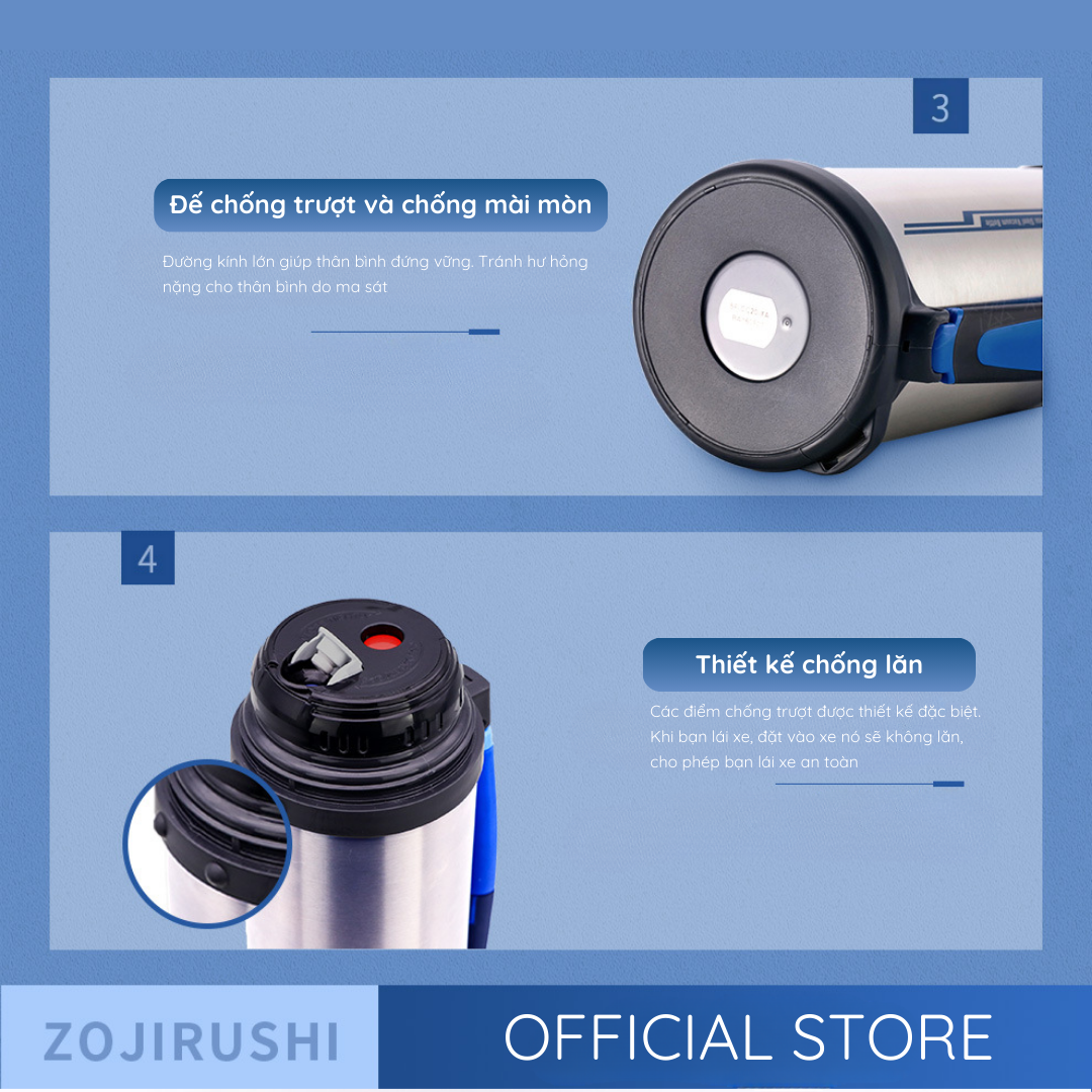 Bình giữ nhiệt Zojirushi SF-CC20-XA dung tích 2L, bảo hành 1 năm chính hãng | Shopee Việt Nam