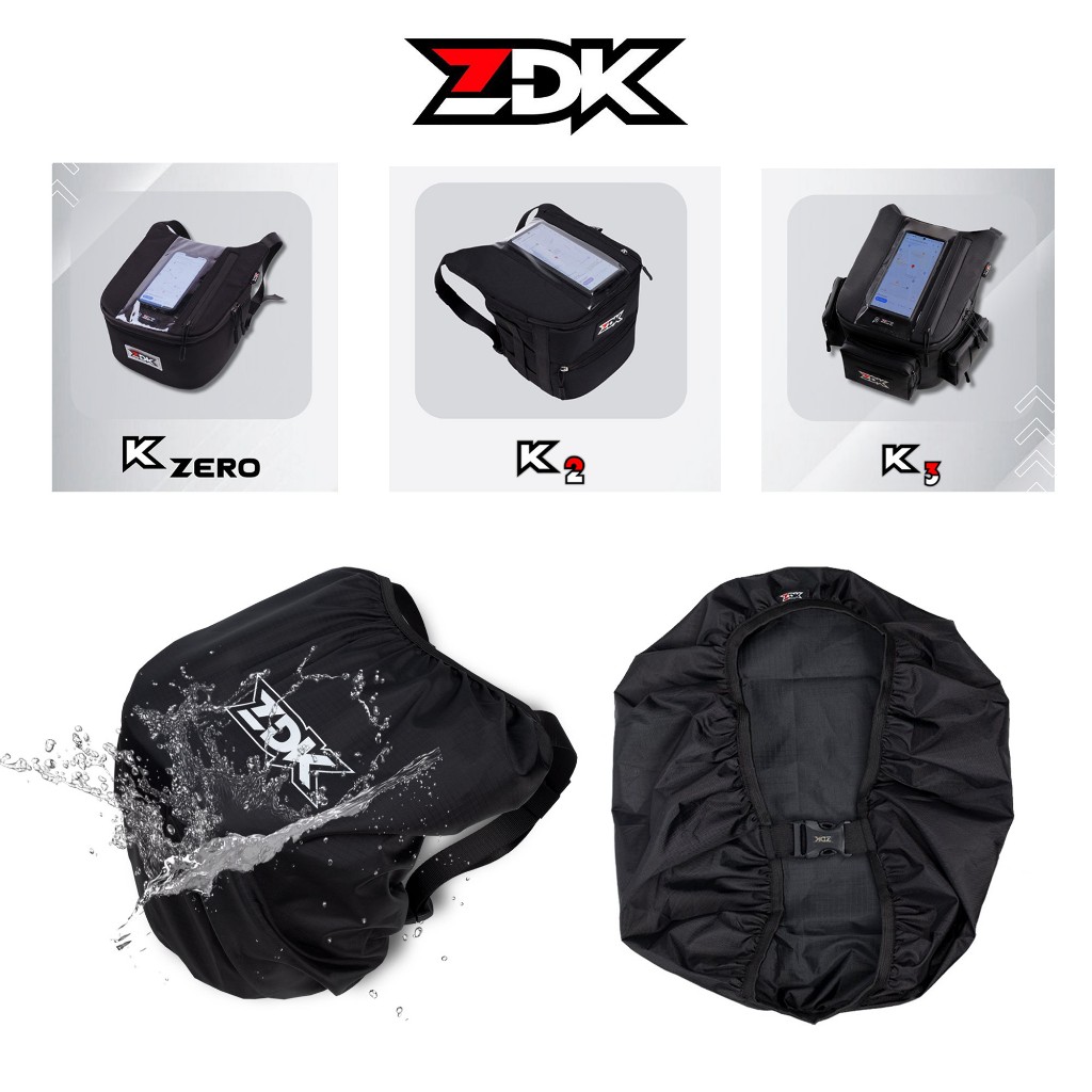Túi Grap Treo Xe Máy ZDK ZDK K3 - Túi Treo Xe Máy Đủ Size, Combo Túi + Bọc Chống Nước Mưa ...