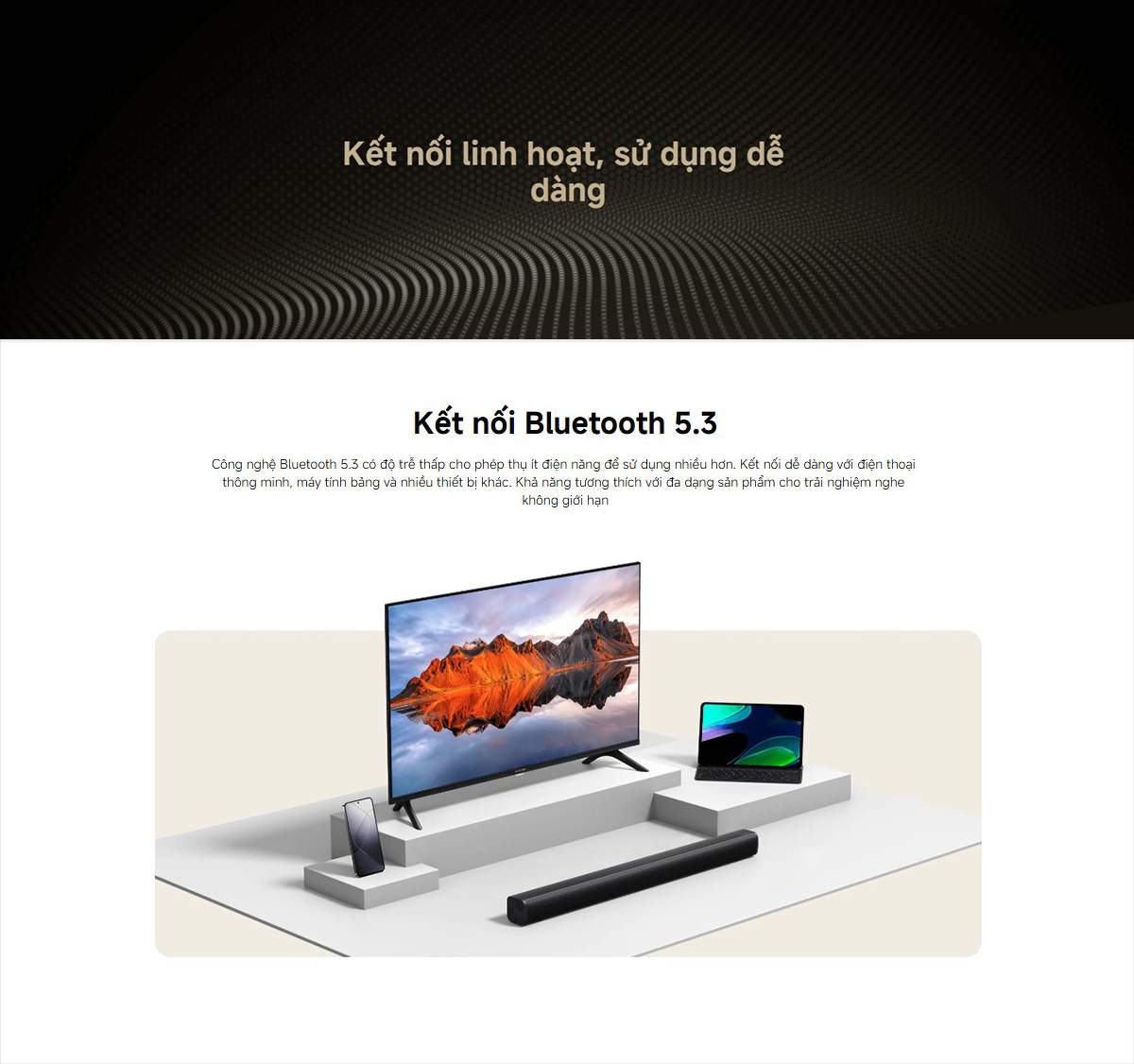 Loa Bluetooth Xiaomi Soundbar 2.0 EU S22E - Thiết Kế Nhỏ Gọn, Công Suất 30W | Shopee Việt Nam