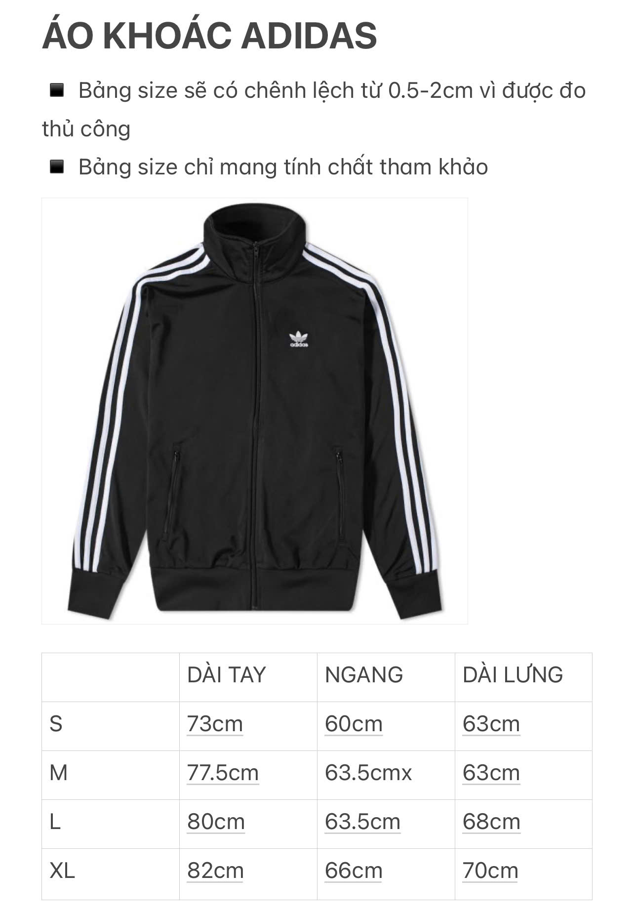 [CHÍNH HÃNG] ÁO KHOÁC ADIDAS CHÍNH HÃNG S23129 - Adidas Originals ...