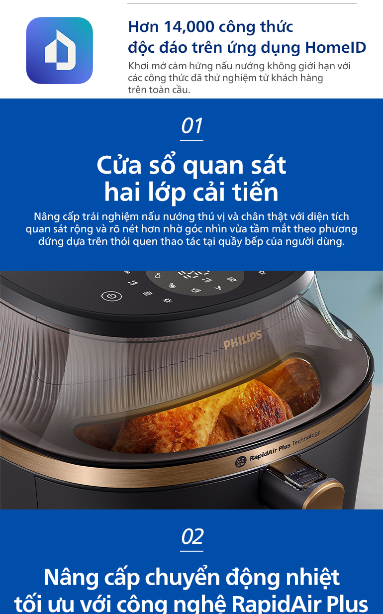 Nồi chiên không dầu Philips NA332/00 6.2 lít - Hàng Chính Hãng | Shopee ...