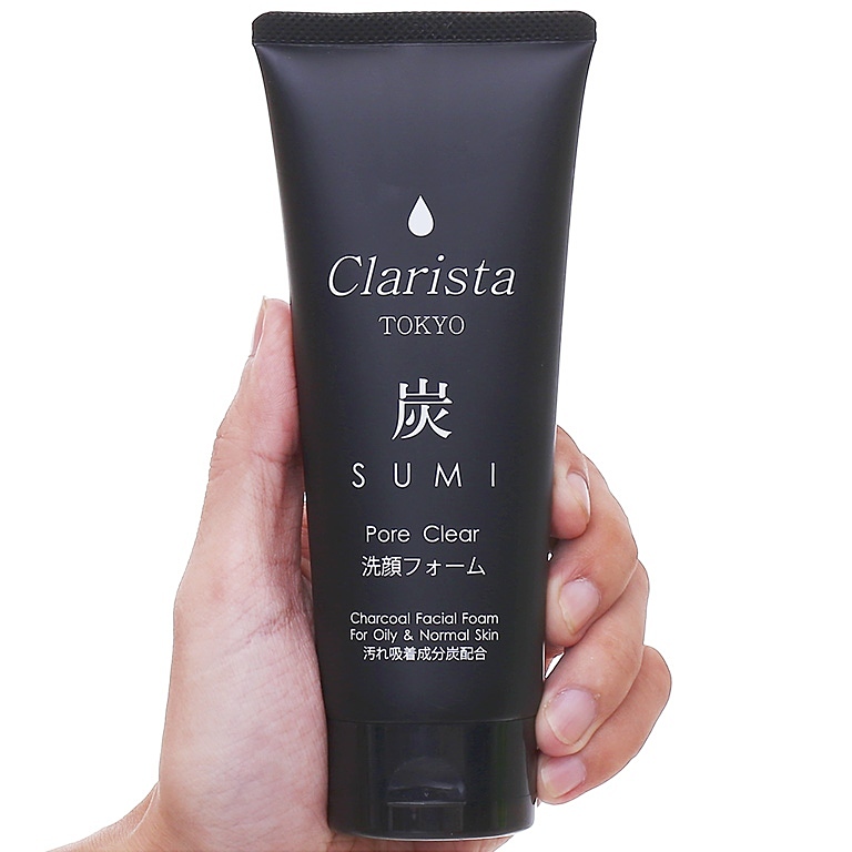 Sữa Rửa Mặt Sạch Sâu Chiết Xuất Than Hoạt Tính Clarista Tokyo Charcoal ...