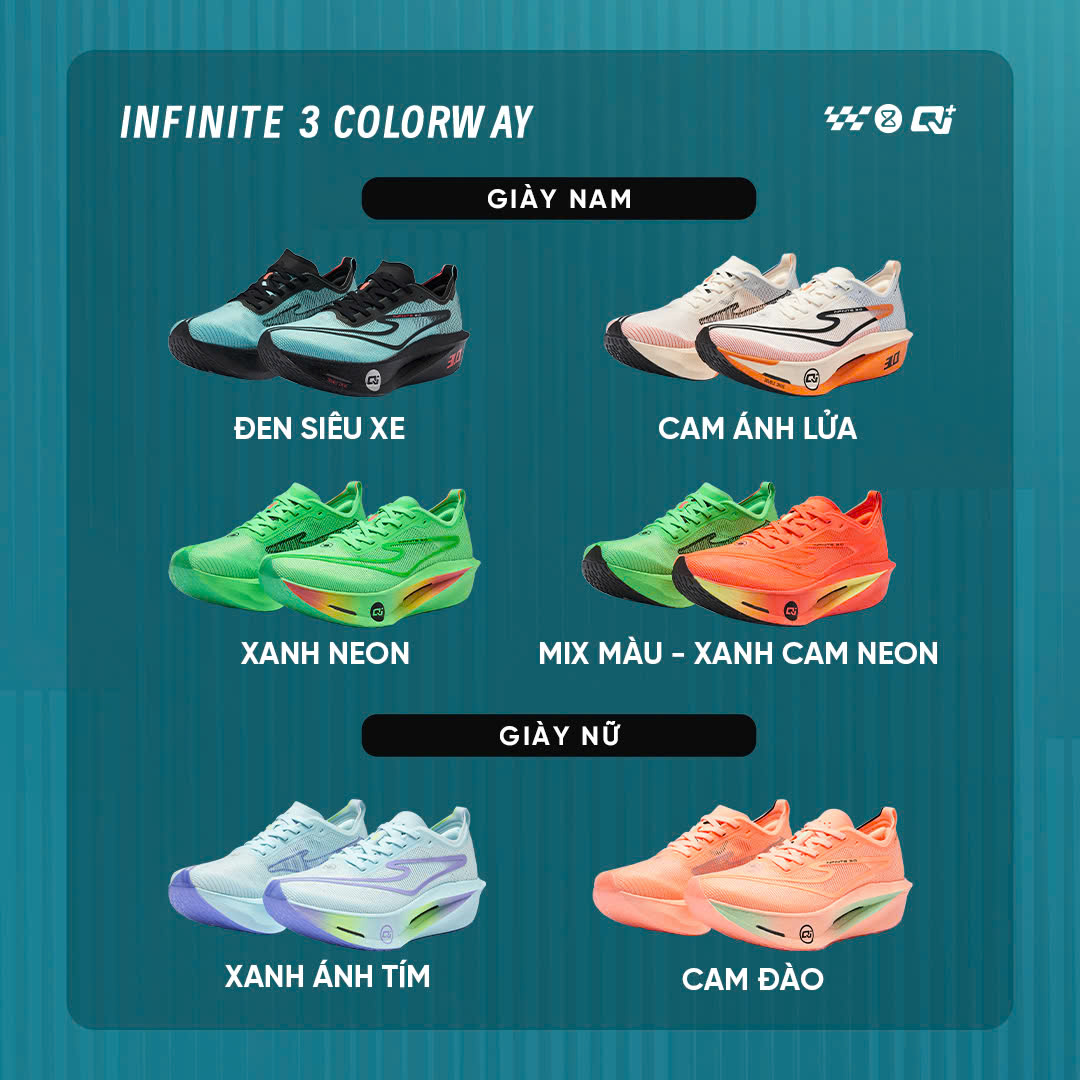 Giày Chạy Thể Thao Nam Nữ Marathon Chuyên Nghiệp ERKE INFINITE 3.0 Full ...