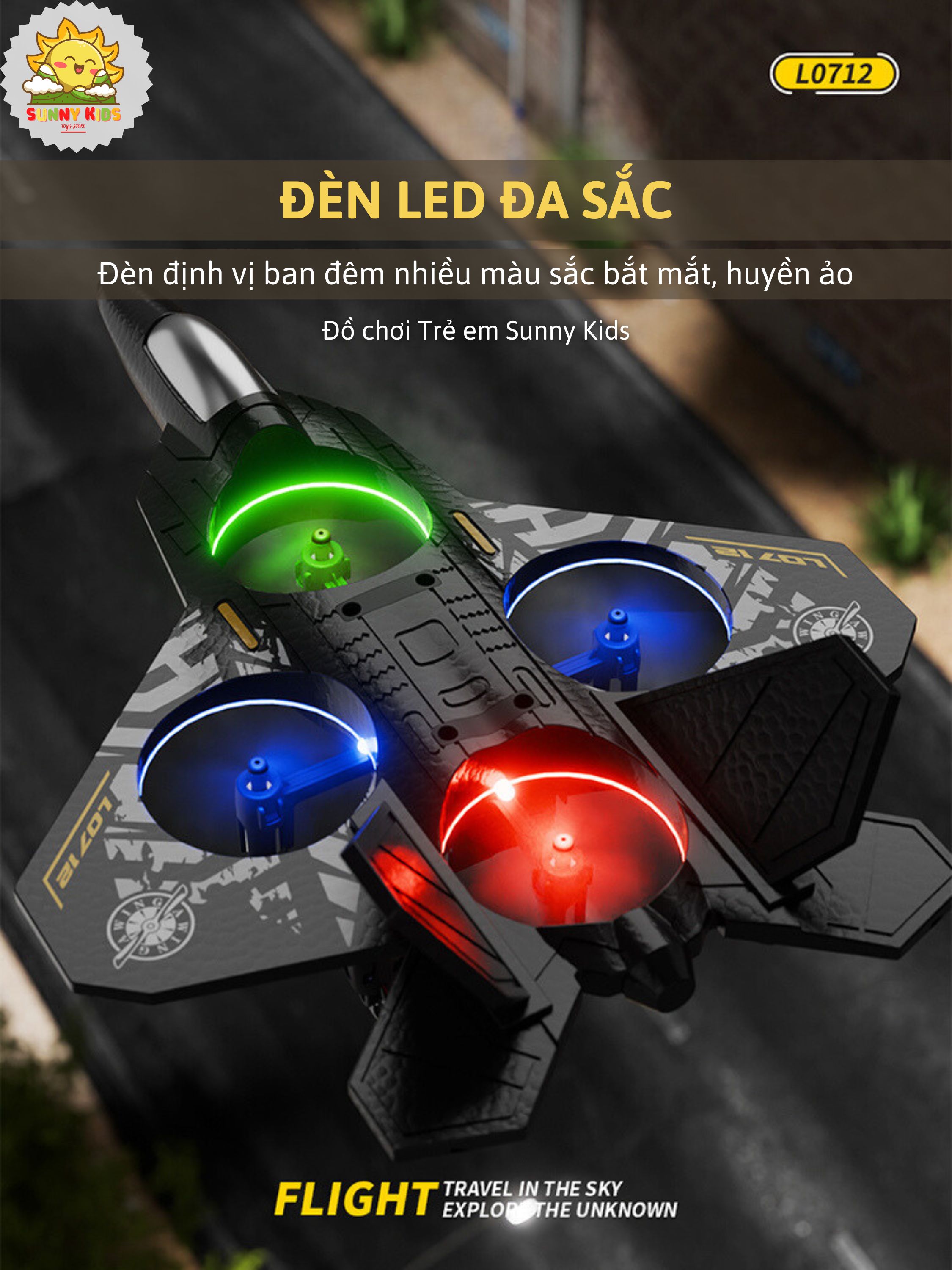 Máy bay chiến đấu Điều khiển từ xa L0712, Phiên bản nâng cấp với nhiều ...