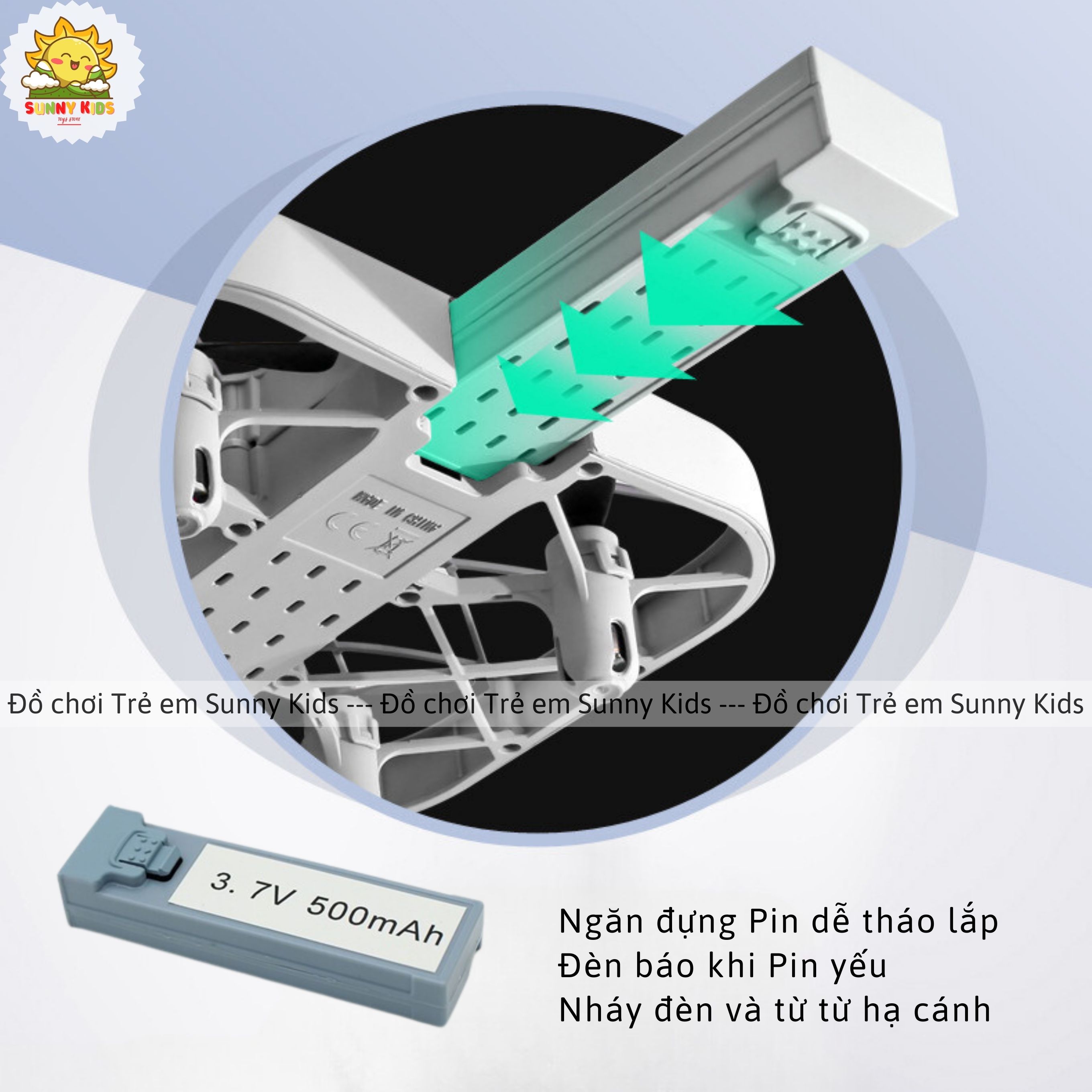 Drone Camera 4K - JJRC H107, đồ chơi Máy bay điều khiển từ xa, vỏ lưới ...