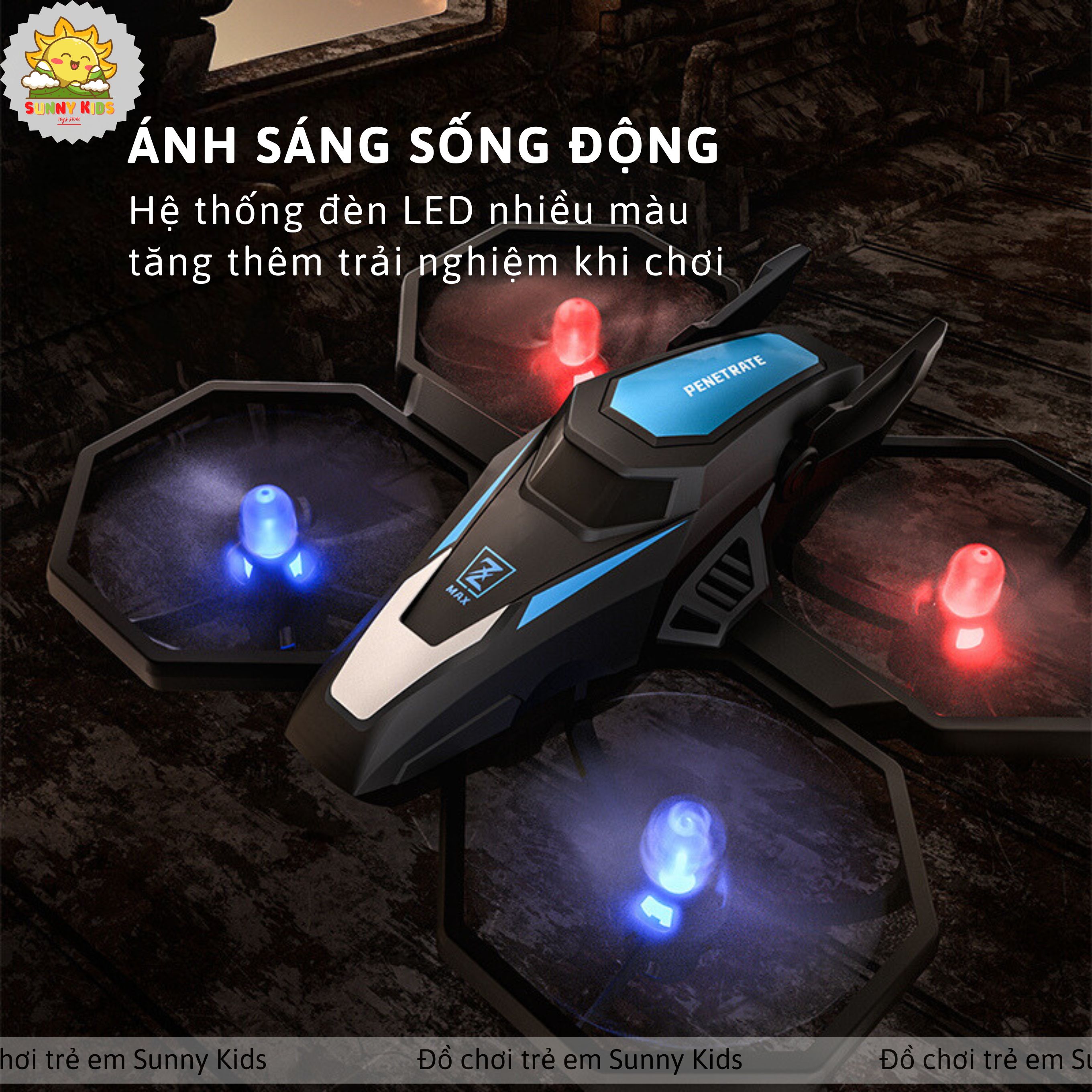 Drone Mini JJRC H118, Máy bay đồ chơi điều khiển từ xa ổn định, an toàn ...