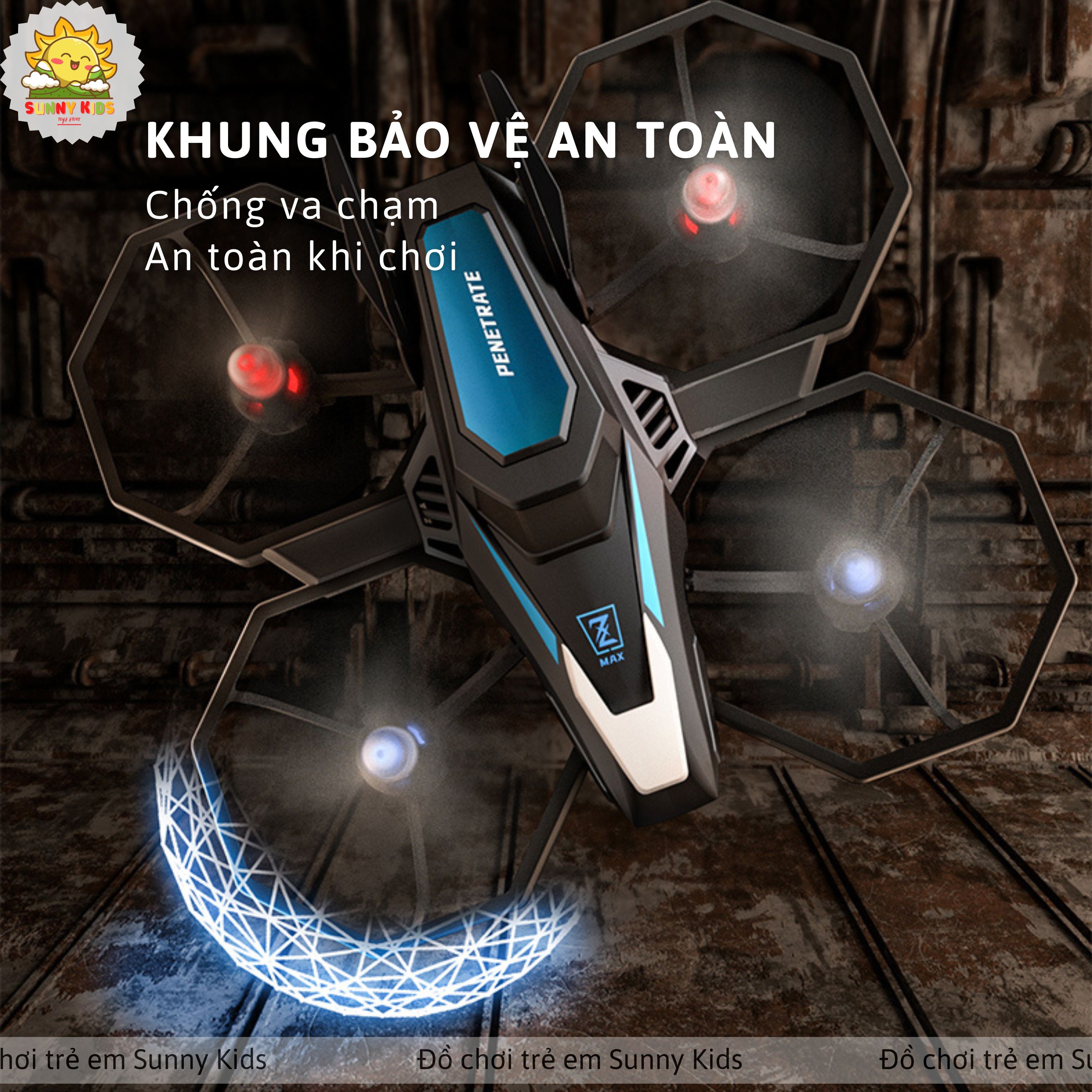 Drone Mini JJRC H118, Máy bay đồ chơi điều khiển từ xa ổn định, an toàn ...