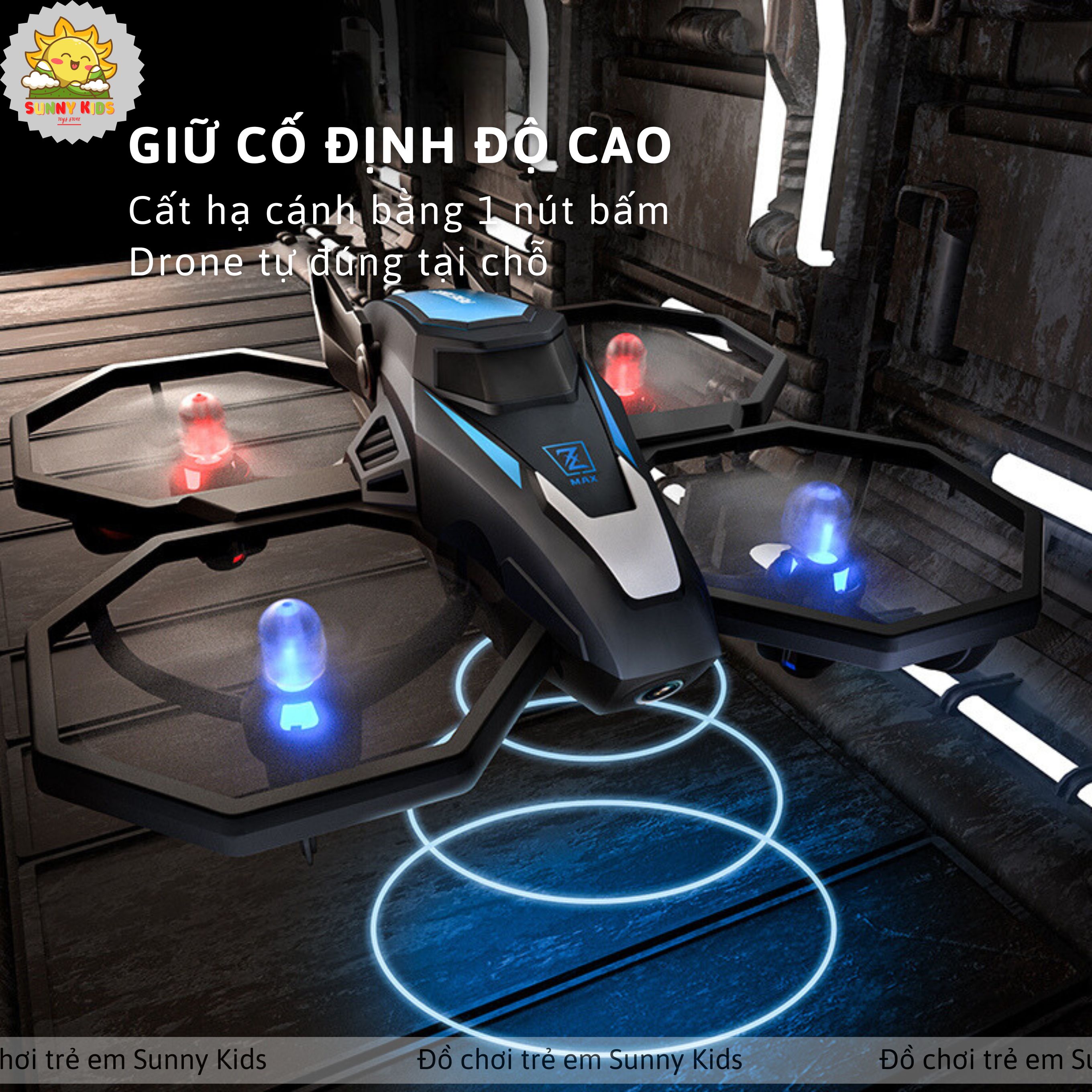 Drone Mini JJRC H118, Máy bay đồ chơi điều khiển từ xa ổn định, an toàn ...