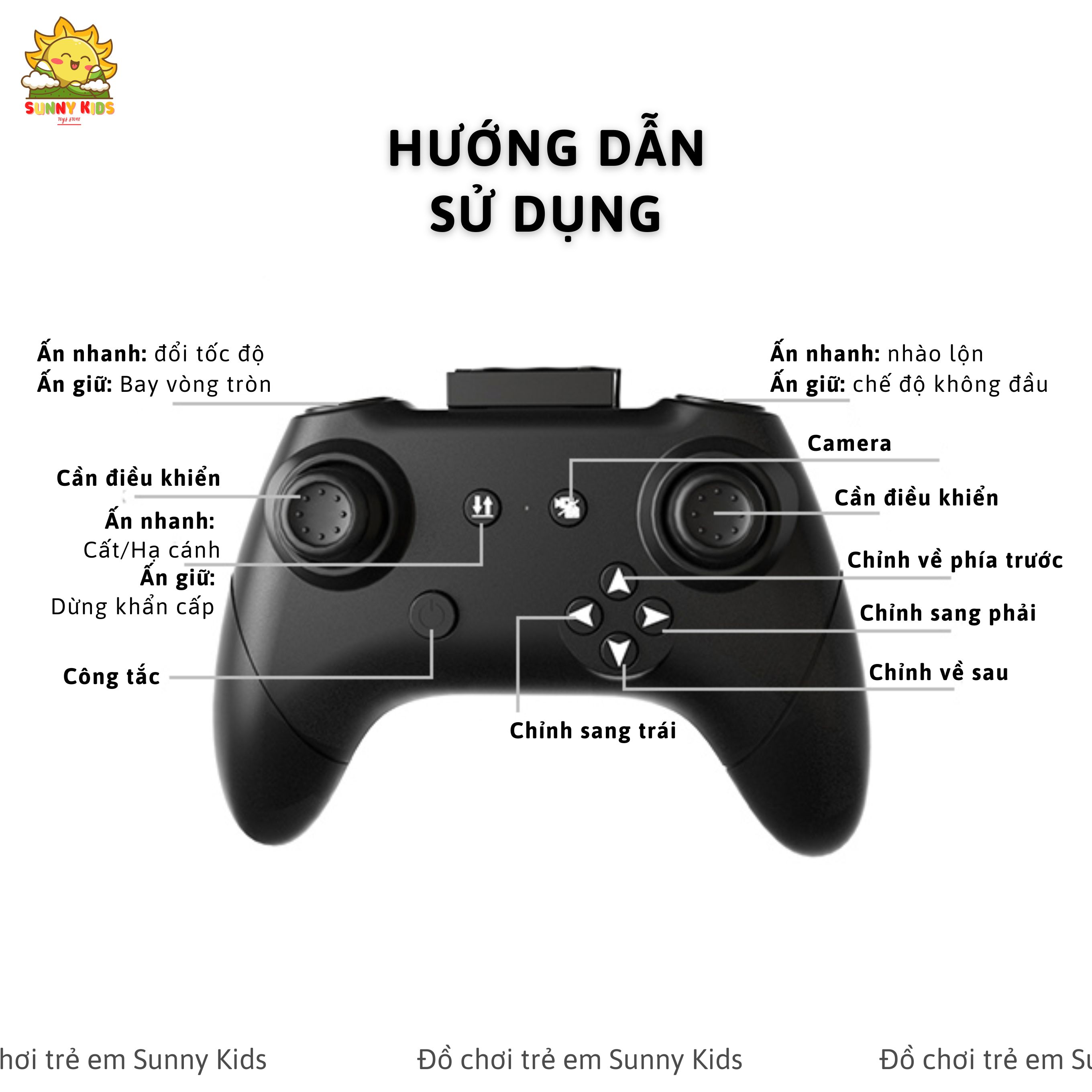 Drone Mini JJRC H118, Máy bay đồ chơi điều khiển từ xa ổn định, an toàn ...