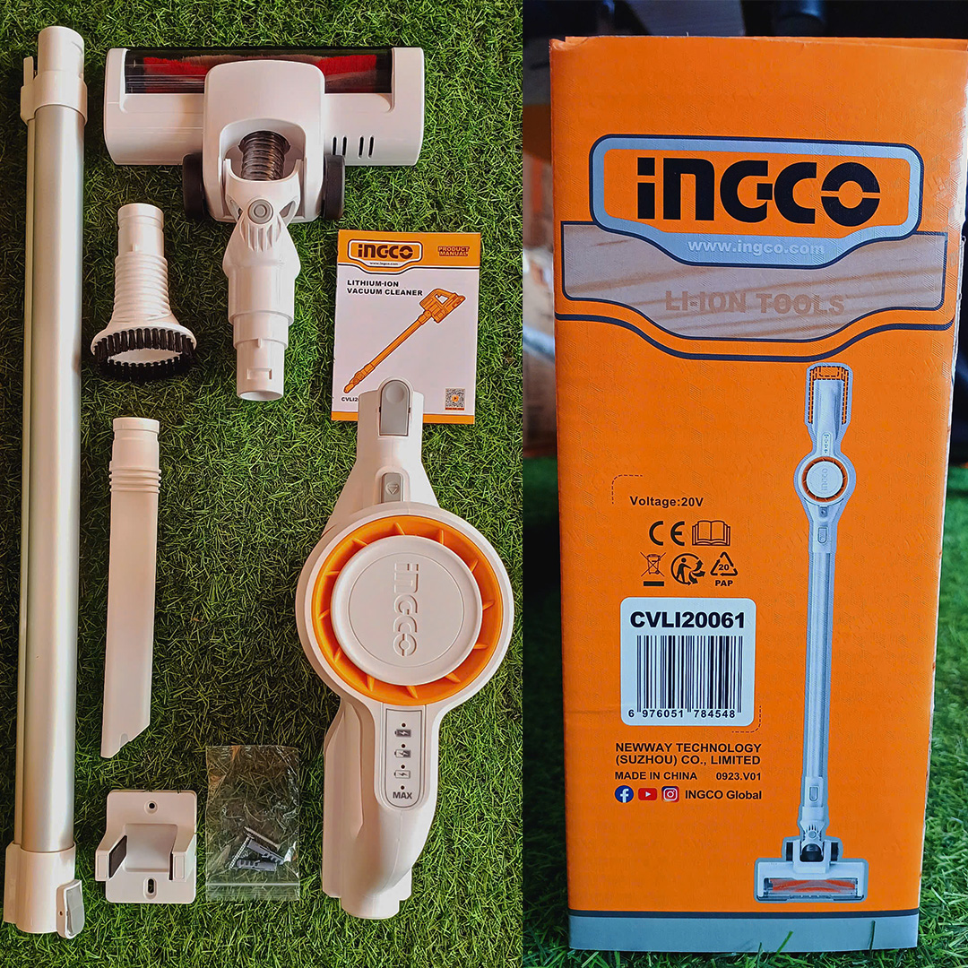 Máy hút bụi cầm tay dùng pin không dây 20V INGCO CVLI20061(BODY ...