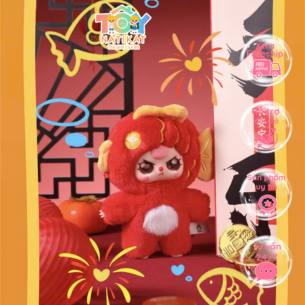 [Chính hãng] Blind box Baby three set tết nguyên đán new year series ...