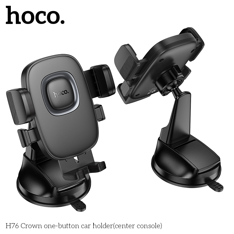 Giá đỡ điện thoại trên ô tô Hoco H76 gắn tap lô xe, phù hợp với điện ...