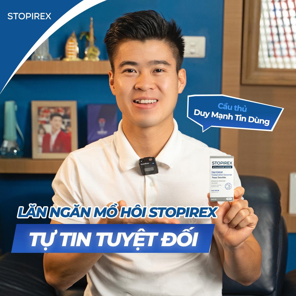 STOPIREX Lăn khử mùi & Ngăn tiết mồ hôi Chuyên sâu - Khử mùi cơ thể cho ...