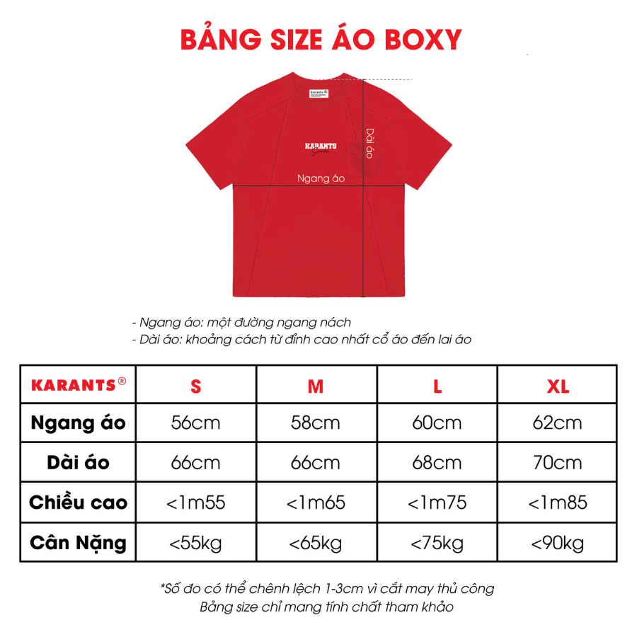Áo Thun Boxy Karants Túi Hộp Cotton 260gsm Local Brand Streetwear Hot ...