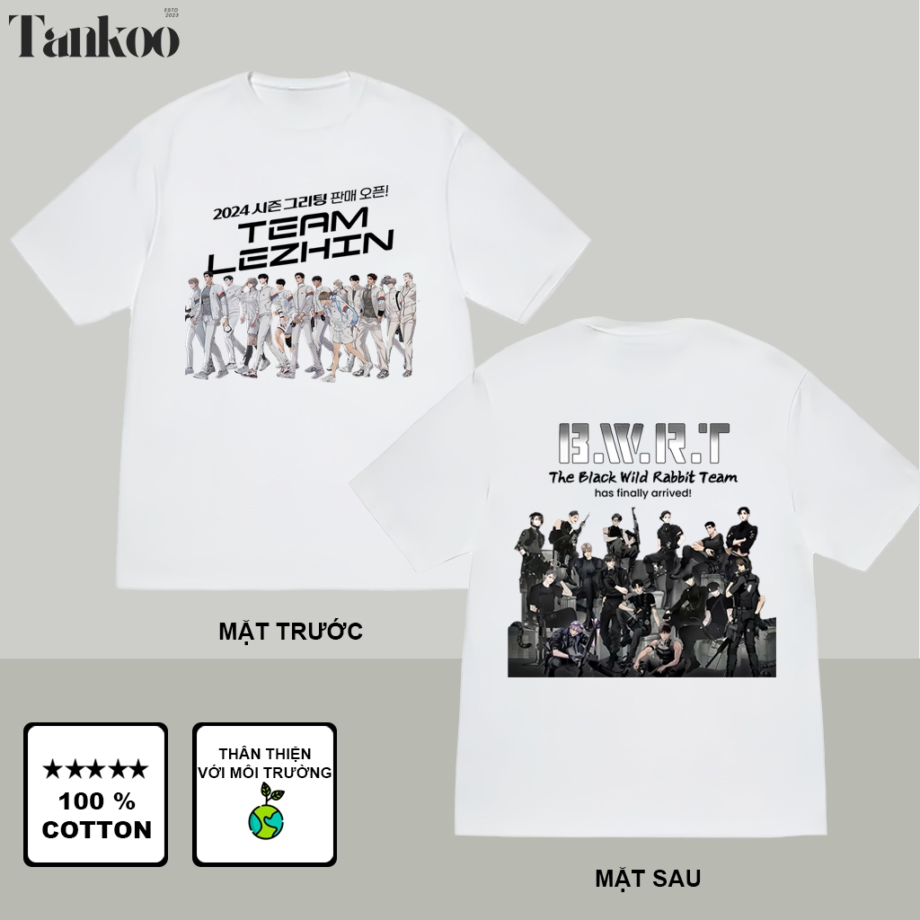 TANKOO áo thun in nam nữ chất liệu cotton cực đẹp In Hình BL TÊN TRUYỆN ...