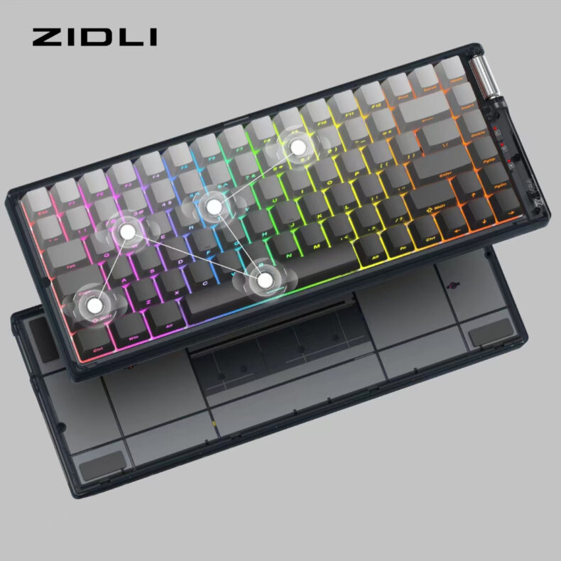 Bàn phím cơ có dây Gaming Zidli K84 ( USB Port , Led ) chuyên chơi game ...