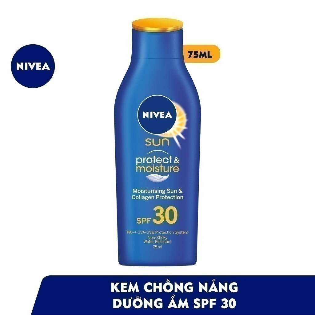 Sữa Chống Nắng NIVEA SUN Bảo Vệ Da Chuyên Sâu SPF30 (75 ml) - 85597 | Shopee Việt Nam
