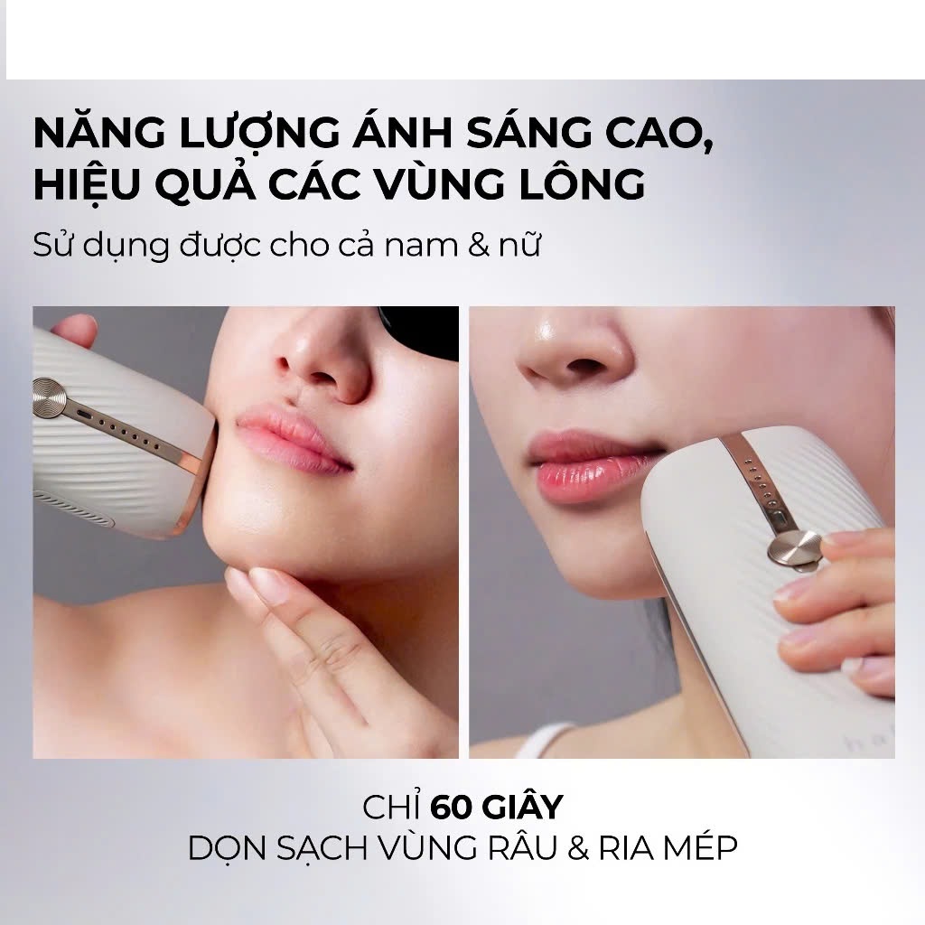 Máy Triệt Lông Lạnh Sapphire Halio InfinityGlow Advanced IPL Sapphire Cooling Hair Removal ...
