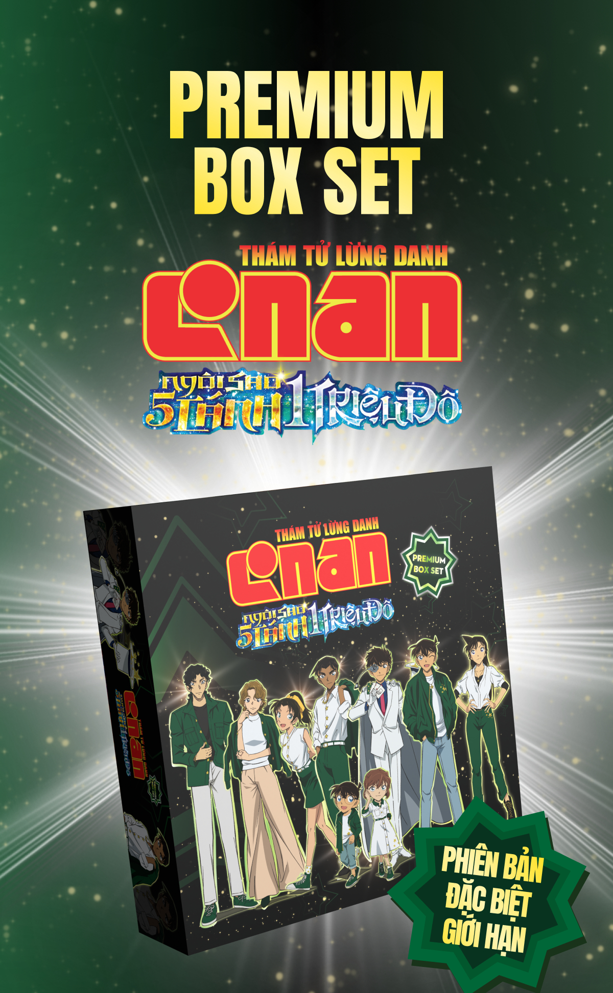 [Full Box] Conan Premium Box Set | Phiên bản đặc biệt | Gồm 27 thành ...