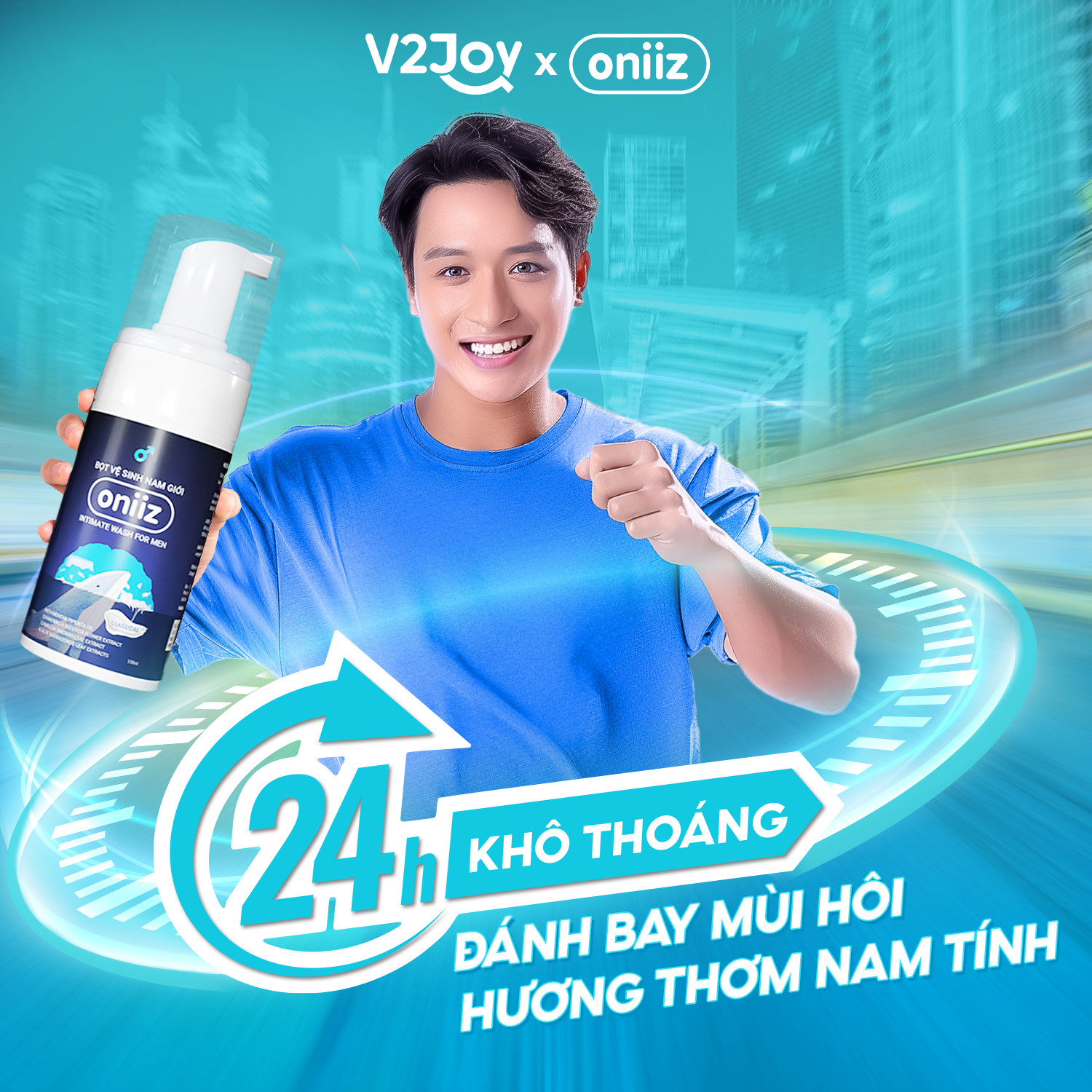 Bọt vệ sinh nam giới Oniiz Perfume Dung dịch vệ sinh tạo bọt 100ml ...