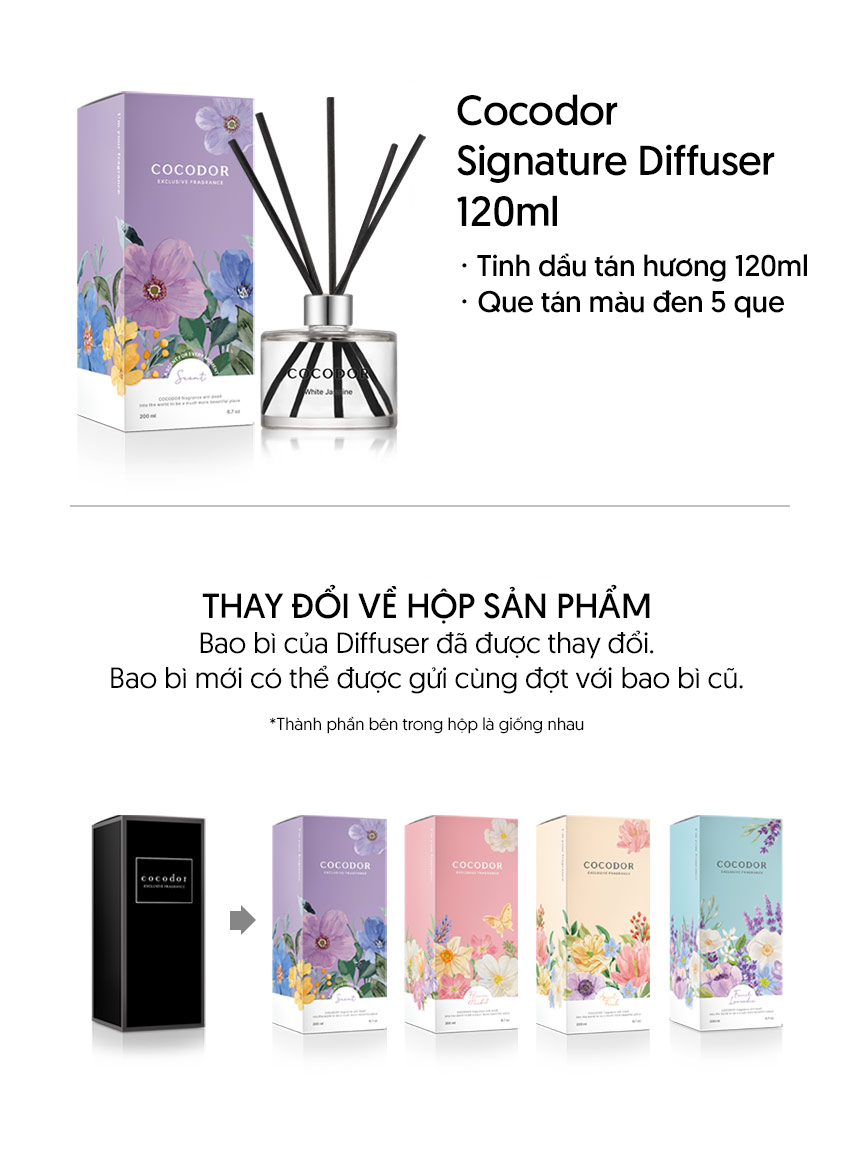 [Best Seller] Tinh Dầu Tán Hương Thơm Phòng Phiên Bản Signature Cocodor ...
