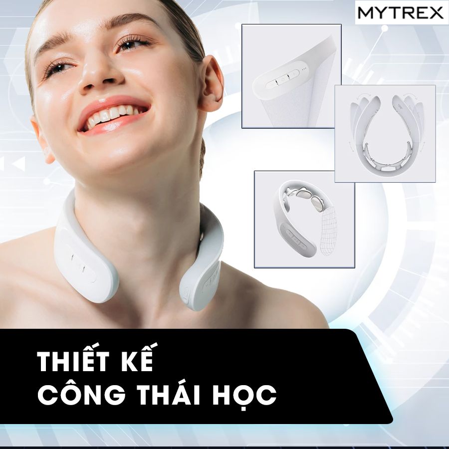 Máy Massage cổ MyTrex Dr. Heat Neck MT-DRHN21W, Hàng nhập khẩu chính hãng Nhật Bản | Shopee Việt Nam