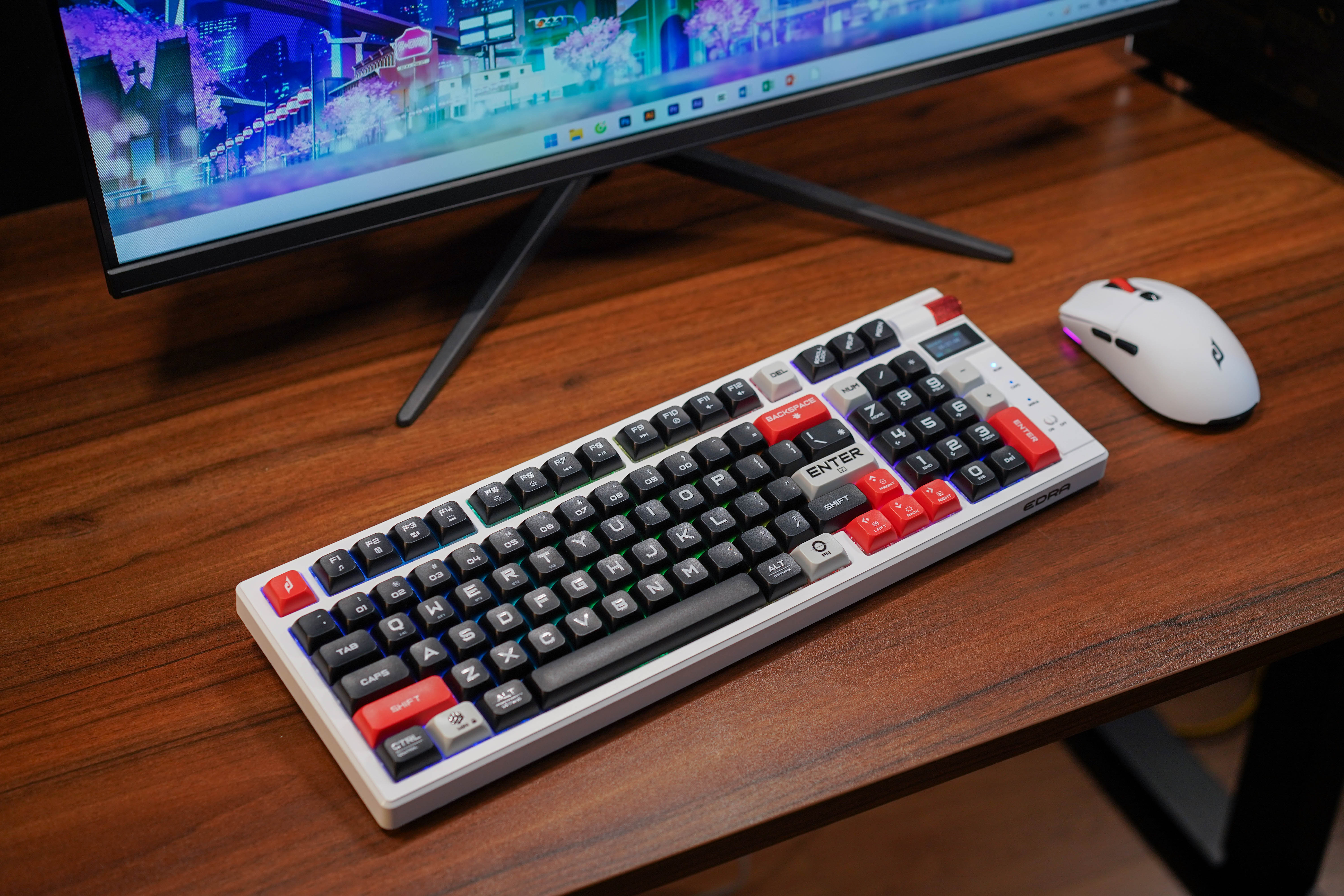 Bàn Phím Cơ EDRA EK398/EK398L/EK398PRO, Bàn Phím Gaming Bluetooth ...