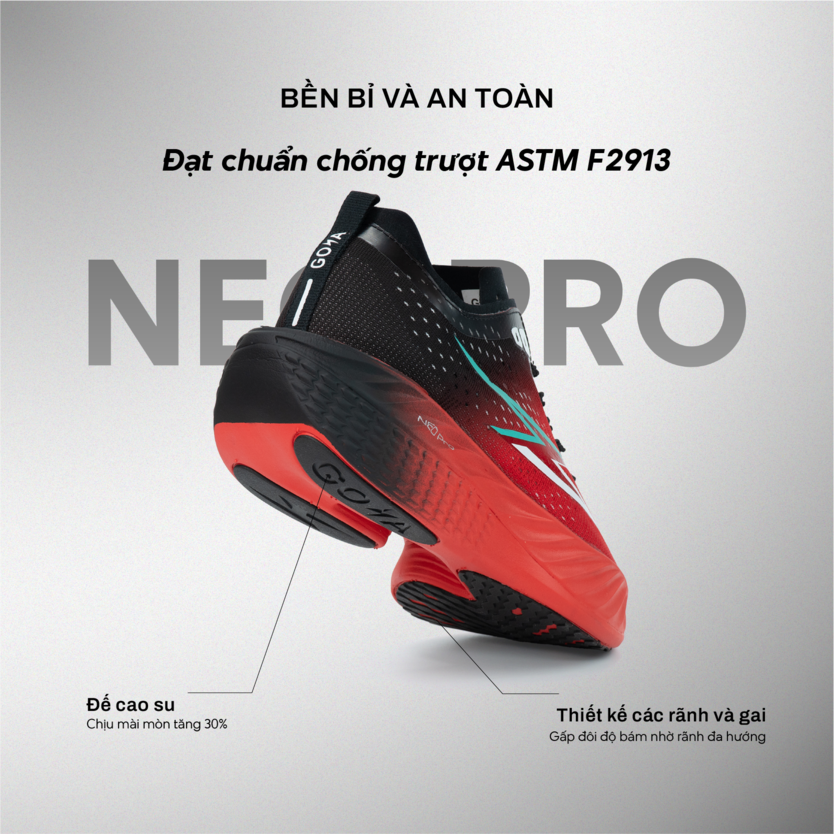 Giày thể thao chạy bộ đế Full Carbon nam nữ Goya Neo PRO năm 2025 full ...