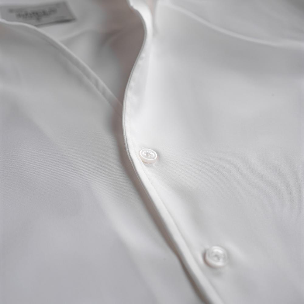 Áo Sơ Mi Nam Trắng Dài Tay Cao Cấp Harold Cổ Button Down + Cufflinks Đi ...